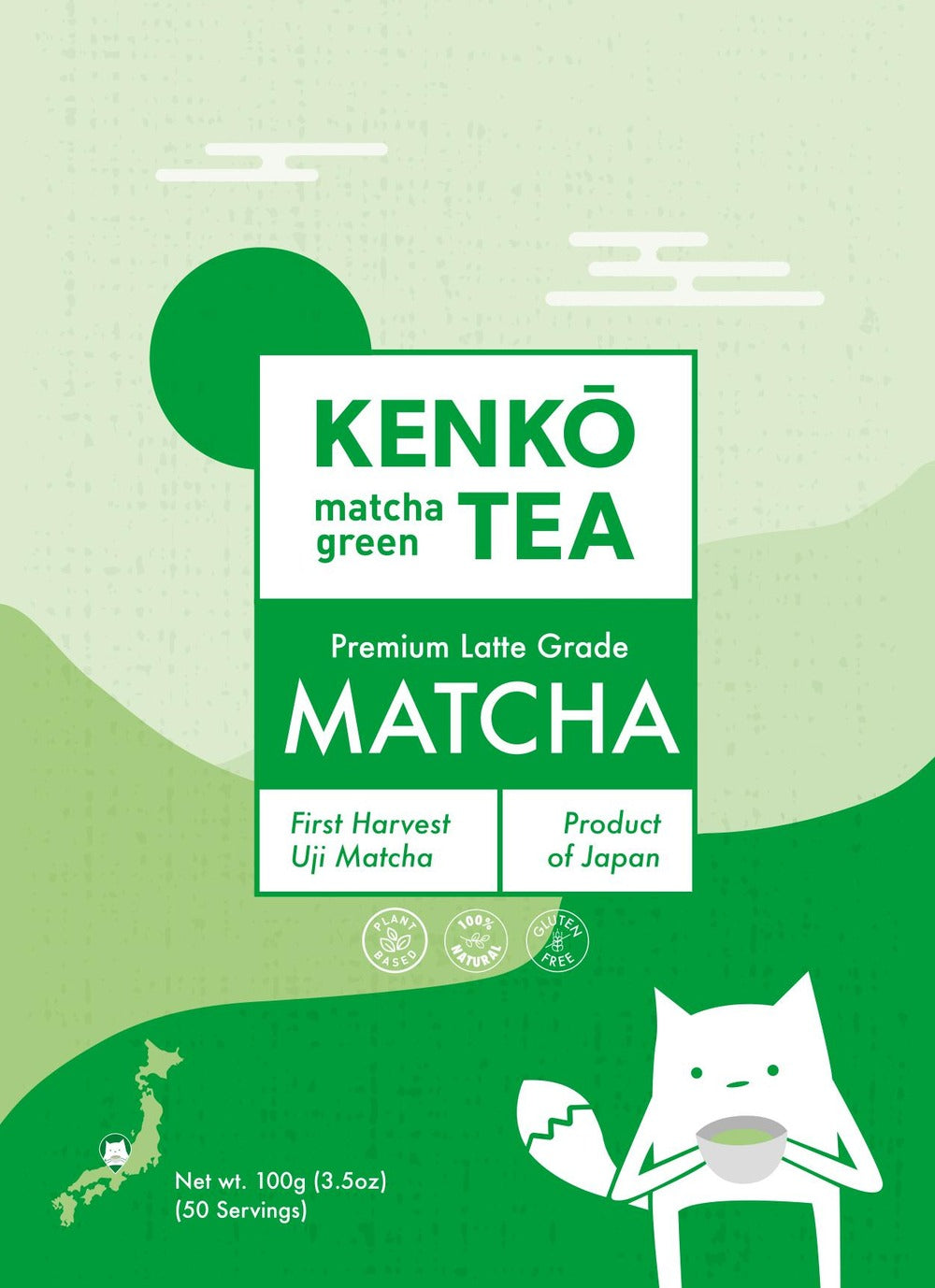 Modern Matcha Set with Electric Whisk - Kenko Tea Australia